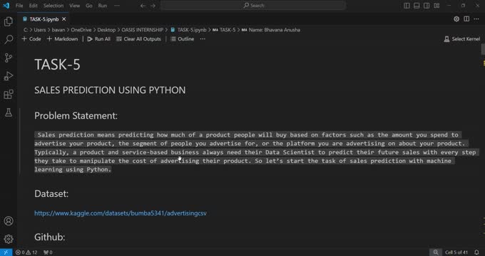 Bhavana Anusha on LinkedIn: #datascience #machinelearning #python # ... Bhavana Anusha on LinkedIn: #datascience #machinelearning #python # ...