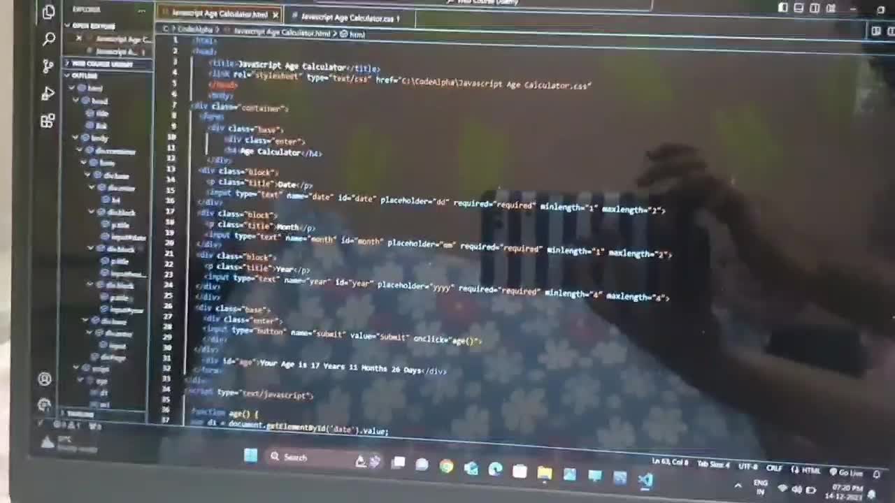 Tasneem Shaik on LinkedIn: #html #css #javascript #codealphainternship ... Tasneem Shaik on LinkedIn: #html #css #javascript #codealphainternship ...