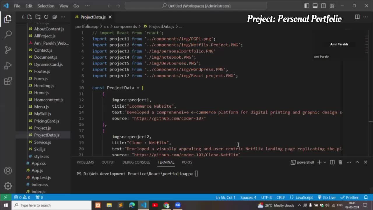Ami Parekh on LinkedIn: #reactjs #html #css #javascript # ... Ami Parekh on LinkedIn: #reactjs #html #css #javascript # ...
