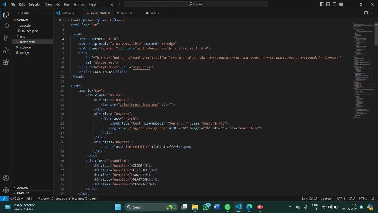 Gouri Nandana on LinkedIn: #internship #webdevelopment #internpe Gouri Nandana on LinkedIn: #internship #webdevelopment #internpe