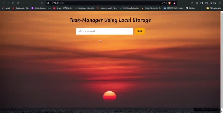 OMKAR PATIL on LinkedIn: #webdev #javascript #html #css #taskmanager OMKAR PATIL on LinkedIn: #webdev #javascript #html #css #taskmanager
