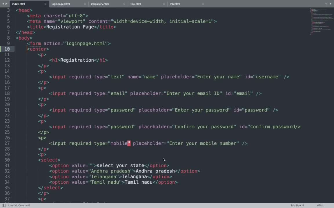 Alekhya Gudivada on LinkedIn: #html #webdevelopment Alekhya Gudivada on LinkedIn: #html #webdevelopment