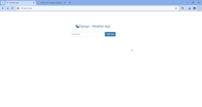 Rajesh Logeswaran on LinkedIn: #weatherapp #django #python #webapplication Rajesh Logeswaran on LinkedIn: #weatherapp #django #python #webapplication