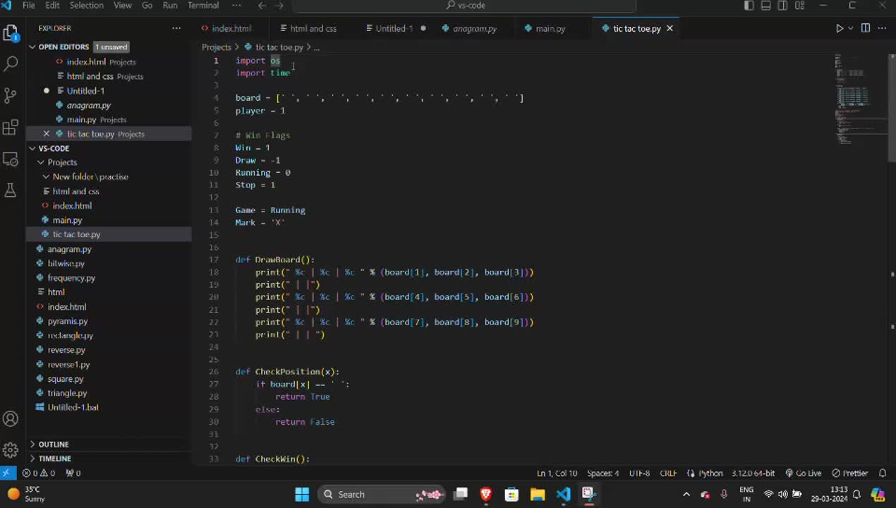 Mohamed Aamer M A on LinkedIn: #task #pythonprogramming Mohamed Aamer M A on LinkedIn: #task #pythonprogramming