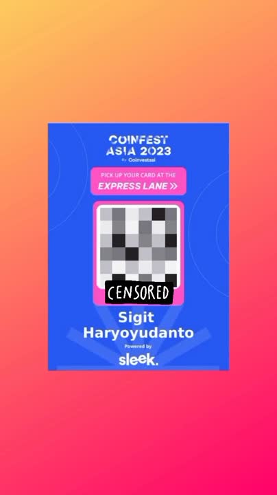 Sigit Haryoyudanto on LinkedIn: #coinfest Sigit Haryoyudanto on LinkedIn: #coinfest