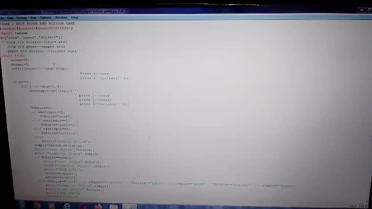 Ambika Mehrotra on LinkedIn: #codsoft #pythonprogramming #funlearning # ... Ambika Mehrotra on LinkedIn: #codsoft #pythonprogramming #funlearning # ...