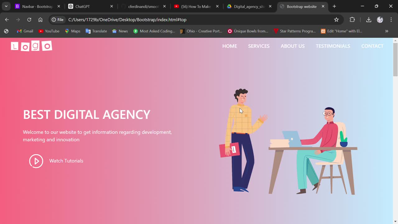 BALAMURUGAN S on LinkedIn: #webdevelopment #bootstrap #html #css # ... BALAMURUGAN S on LinkedIn: #webdevelopment #bootstrap #html #css # ...