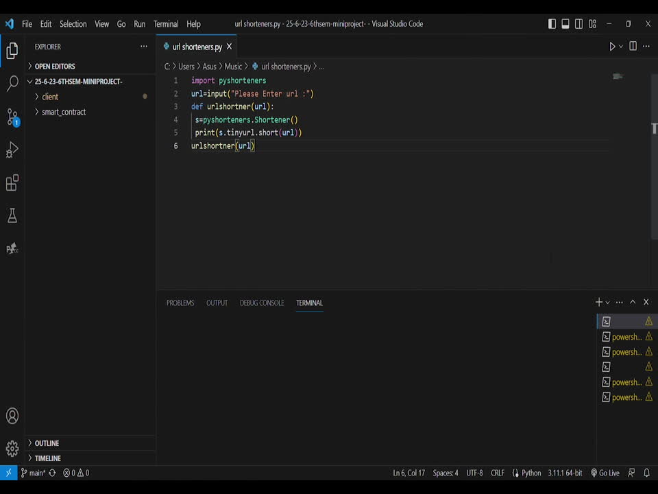 Bodireddy Supriya on LinkedIn: #codeclause #python #pythonprogramming # ... Bodireddy Supriya on LinkedIn: #codeclause #python #pythonprogramming # ...