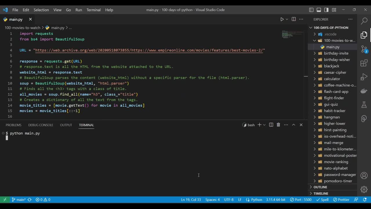 Christian Dean Demesa on LinkedIn: Day 45 of Python! Trying to pick ... Christian Dean Demesa on LinkedIn: Day 45 of Python! Trying to pick ...