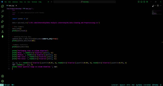 Sumit Dubey on LinkedIn: #mainflow #datascience #python #pandas # ... Sumit Dubey on LinkedIn: #mainflow #datascience #python #pandas # ...