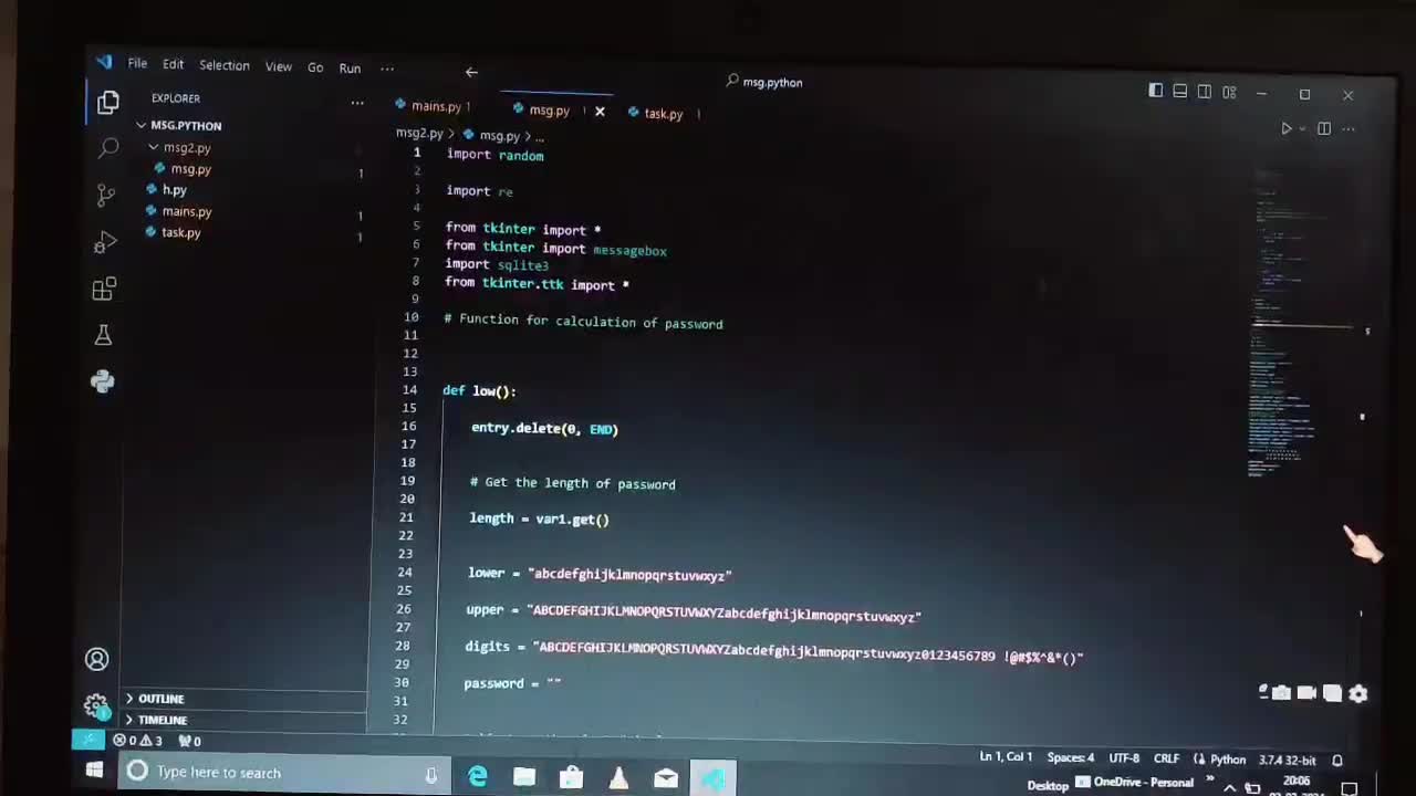 Guru Prasanth on LinkedIn: #codsoftinternship #pythonprogramming Guru Prasanth on LinkedIn: #codsoftinternship #pythonprogramming