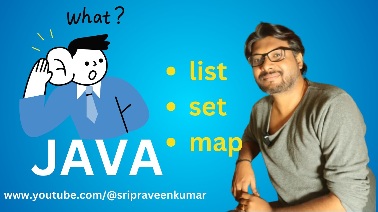 What is arraylist,map,set in java #java #coding | Sri Praveen posted on ... What is arraylist,map,set in java #java #coding | Sri Praveen posted on ...