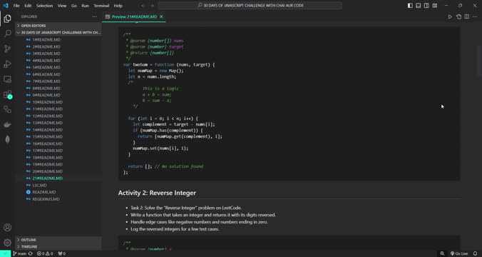 Manoj Kumar🇮🇳 on LinkedIn: #30daysofjavascriptchallenge #chaiaurcode # ... Manoj Kumar🇮🇳 on LinkedIn: #30daysofjavascriptchallenge #chaiaurcode # ...