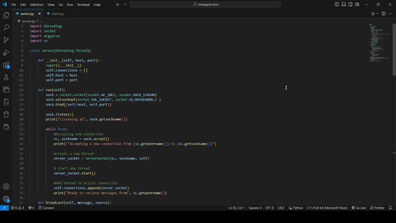 BHAVIKA GONDI on LinkedIn: #python #programming #chatapplication # ... BHAVIKA GONDI on LinkedIn: #python #programming #chatapplication # ...