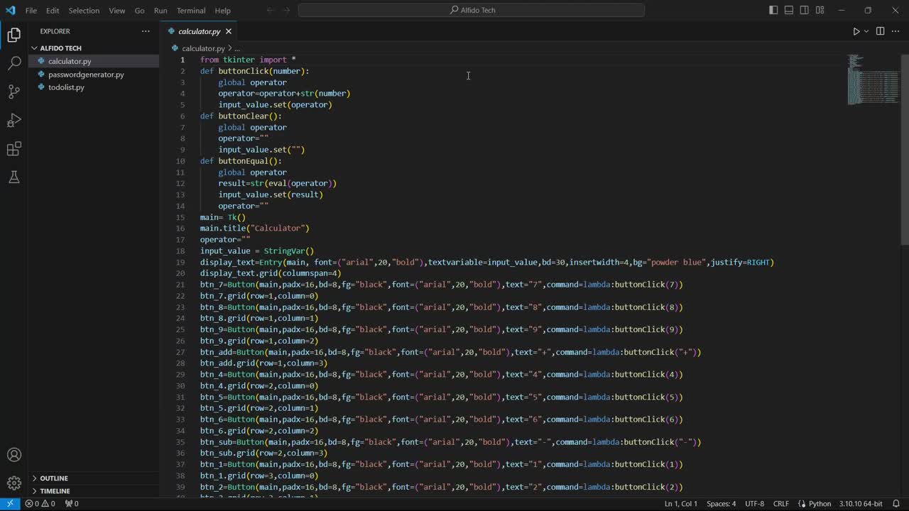 How to create a calculator with Python | Aila Mourya Bharadwaj posted ... How to create a calculator with Python | Aila Mourya Bharadwaj posted ...