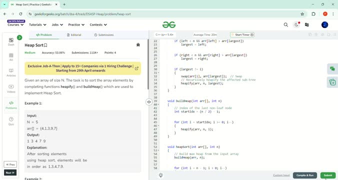 Prince kumar Upadhyay on LinkedIn: #heapsort #sorting #dsa # ... Prince kumar Upadhyay on LinkedIn: #heapsort #sorting #dsa # ...