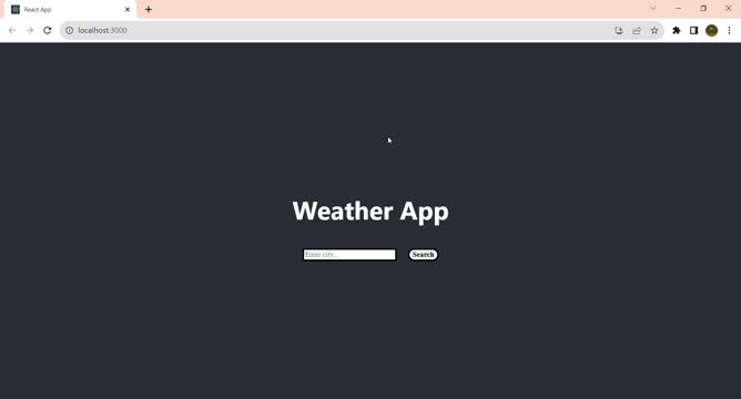 SUBBIAH V on LinkedIn: #reactjs #project #reactdeveloper #weatherapp # ... SUBBIAH V on LinkedIn: #reactjs #project #reactdeveloper #weatherapp # ...