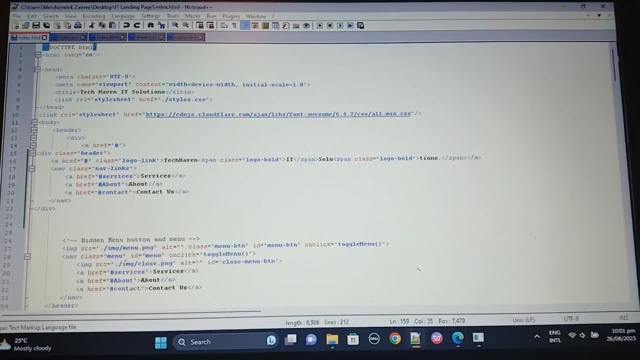 Melchizedek Zairere on LinkedIn: #htmlcssjavascript #htmldeveloper Melchizedek Zairere on LinkedIn: #htmlcssjavascript #htmldeveloper