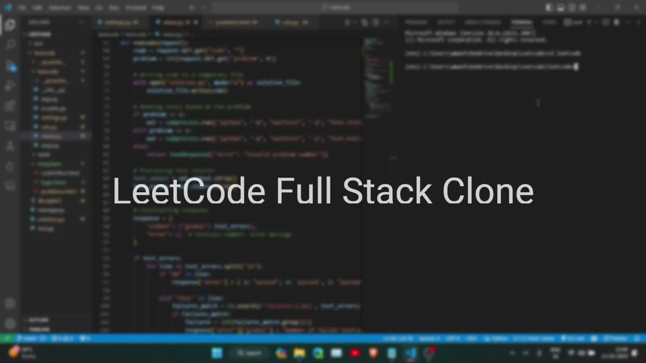 🚀 New project: Full Stack with Mimics Leetcode Clone 🚀 | Aman SR posted ... 🚀 New project: Full Stack with Mimics Leetcode Clone 🚀 | Aman SR posted ...