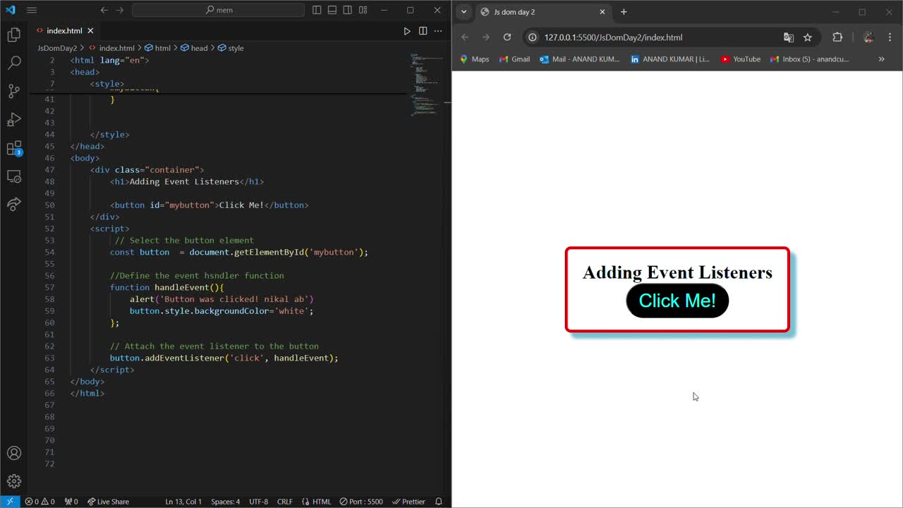 ANAND KUMAR on LinkedIn: #javascript #webdevelopment #codingjourney # ... ANAND KUMAR on LinkedIn: #javascript #webdevelopment #codingjourney # ...