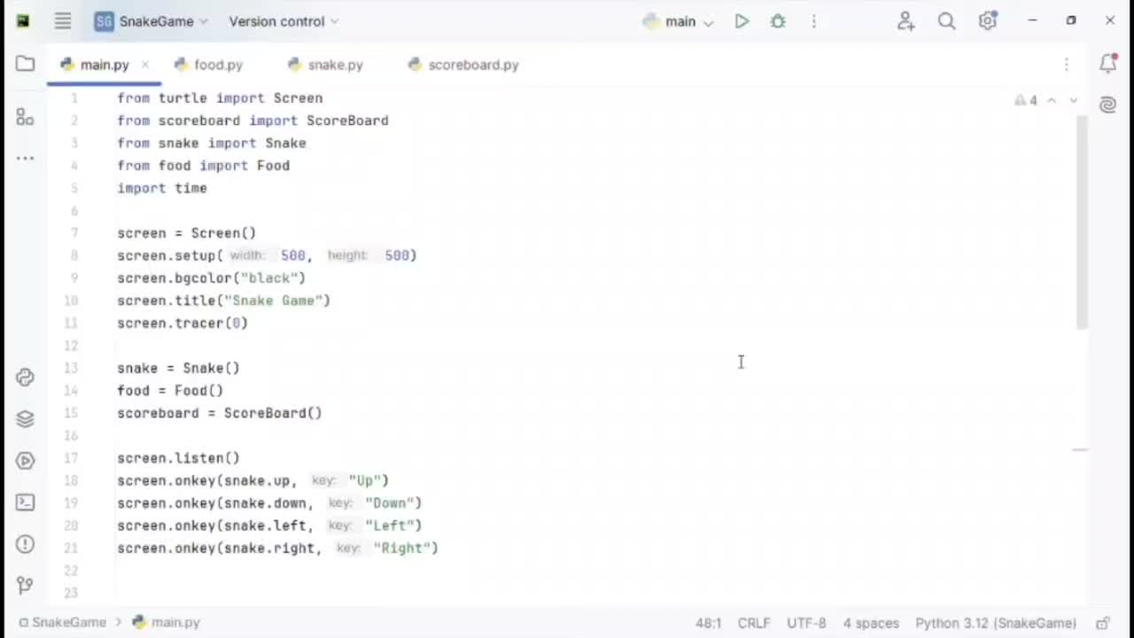 Yashika Kannan on LinkedIn: #pythonprogramming #coding #snakegame #tech ... Yashika Kannan on LinkedIn: #pythonprogramming #coding #snakegame #tech ...