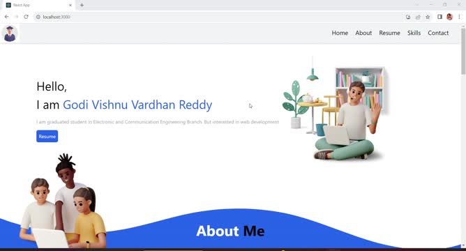 vishnu vardhan on LinkedIn: #reactjs #tailwindcss #html vishnu vardhan on LinkedIn: #reactjs #tailwindcss #html