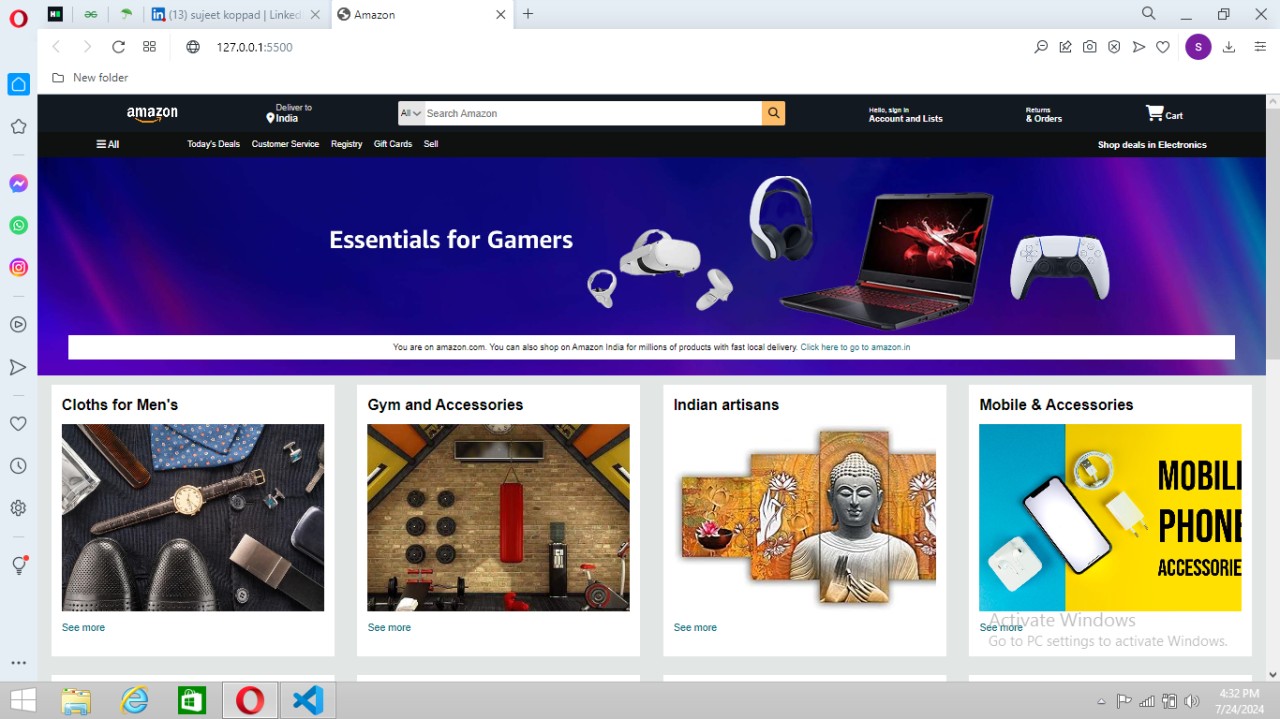 sujeet koppad on LinkedIn: #webdevelopment #html #css #amazonclone # ... sujeet koppad on LinkedIn: #webdevelopment #html #css #amazonclone # ...