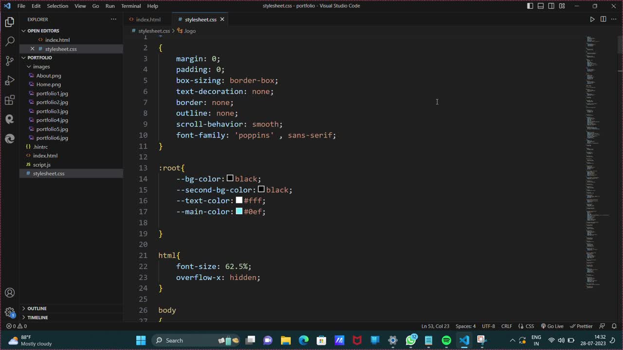 Riya Saxena on LinkedIn: #github #webdevelopment #bharatintern #portfolio Riya Saxena on LinkedIn: #github #webdevelopment #bharatintern #portfolio