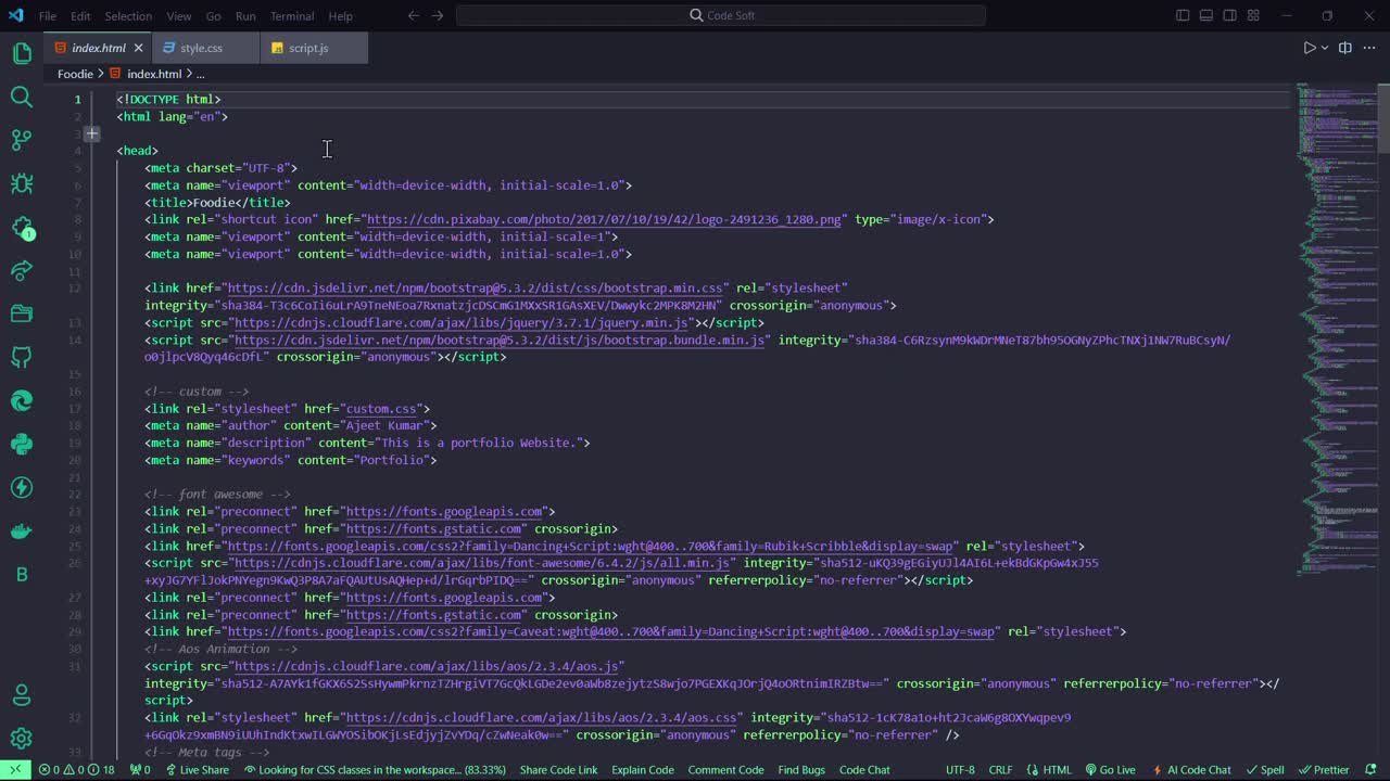 Ajeet Kumar on LinkedIn: #webdevelopment #internship #codesoft #html # ... Ajeet Kumar on LinkedIn: #webdevelopment #internship #codesoft #html # ...