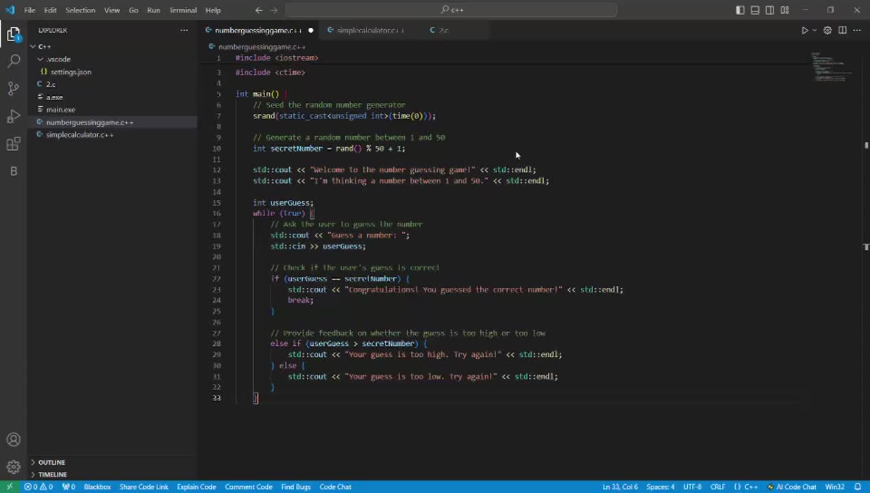 Suraj Kumar on LinkedIn: #cplusplus #programming #internship #codesoft ... Suraj Kumar on LinkedIn: #cplusplus #programming #internship #codesoft ...