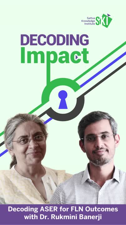 Sattva Knowledge Institute on LinkedIn: What is ASER? | Decoding ASER ... Sattva Knowledge Institute on LinkedIn: What is ASER? | Decoding ASER ...