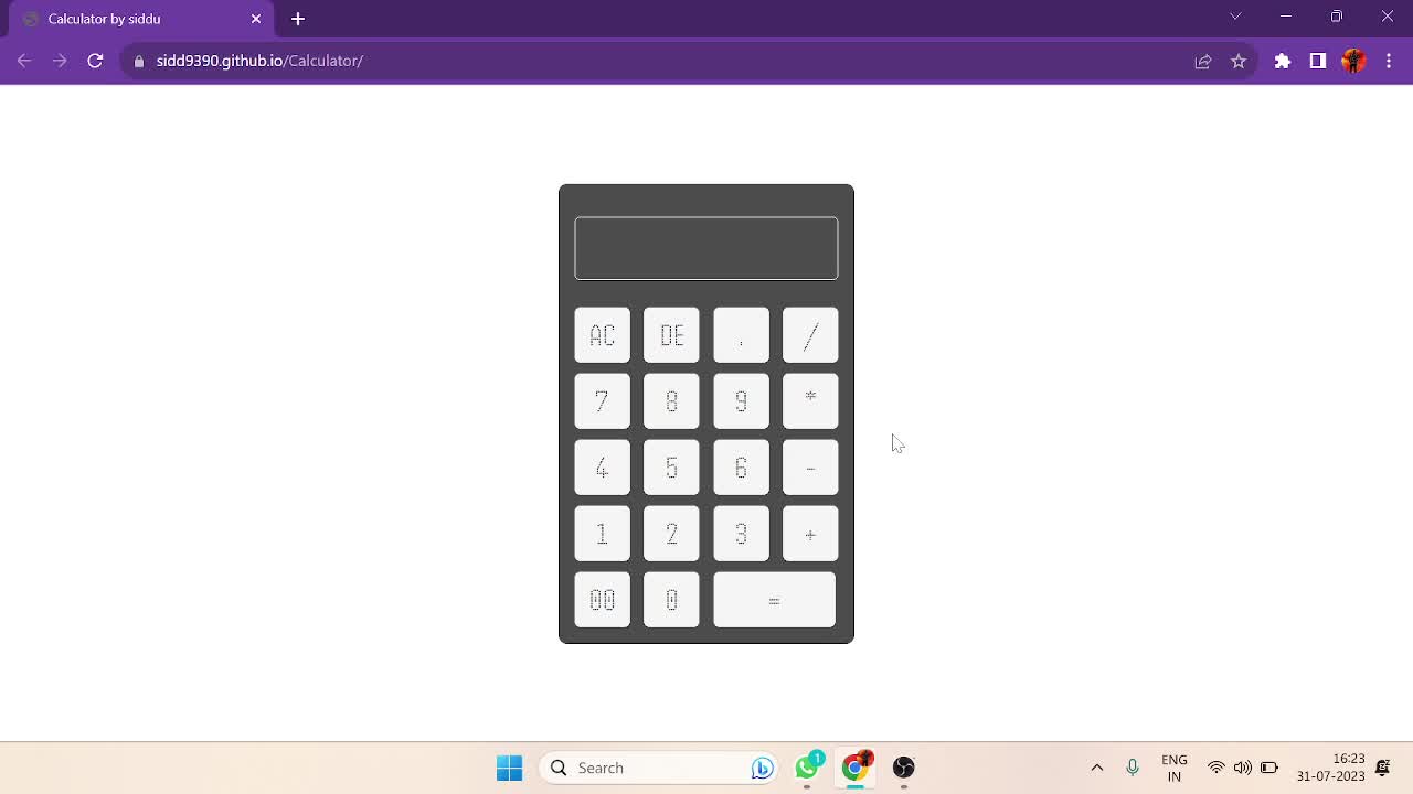 Grandhi Siddu on LinkedIn: #calculator #htmlcssjavascript #html # ... Grandhi Siddu on LinkedIn: #calculator #htmlcssjavascript #html # ...
