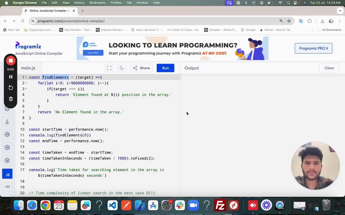 Sahil Bhutani on LinkedIn: #dsa #coding #linearsearch #algorithm # ... Sahil Bhutani on LinkedIn: #dsa #coding #linearsearch #algorithm # ...