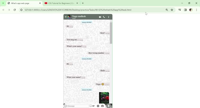 Naga Mallesh on LinkedIn: #html #css #frontenddeveloper Naga Mallesh on LinkedIn: #html #css #frontenddeveloper