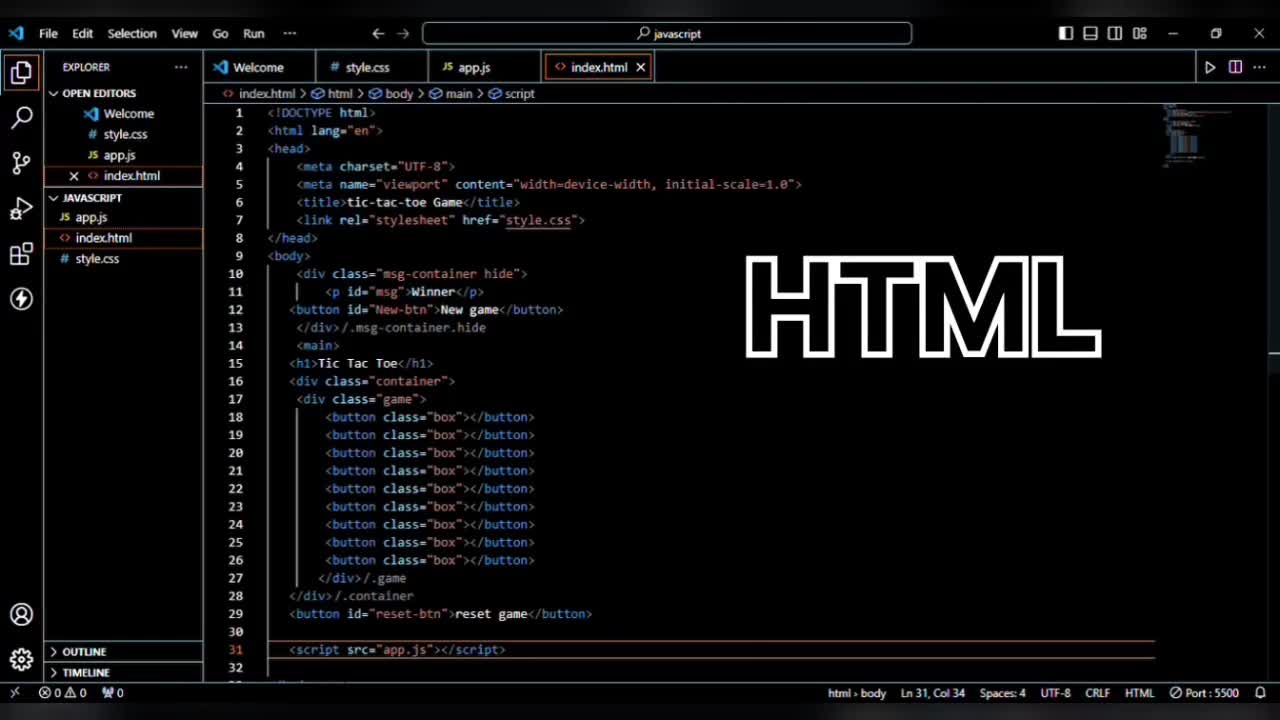 Aryan saini on LinkedIn: #codesoft #game #html #css #javascript Aryan saini on LinkedIn: #codesoft #game #html #css #javascript