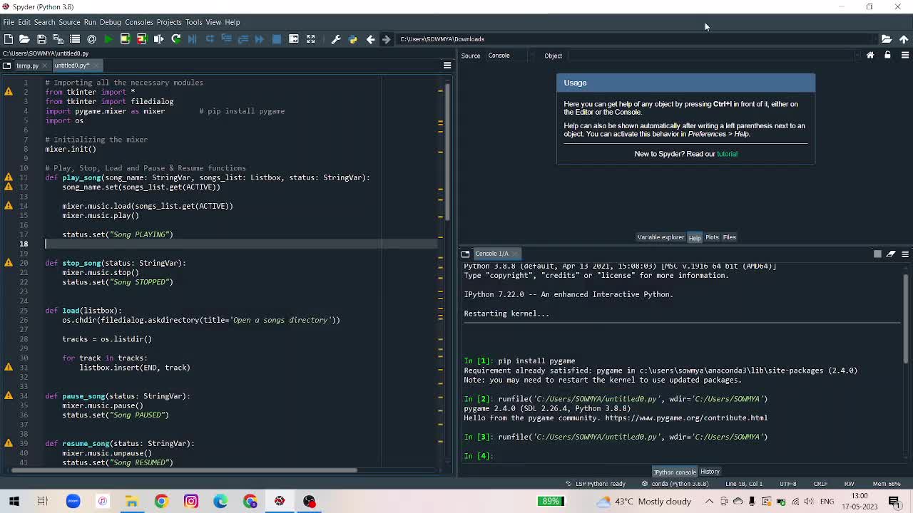Yakkala Sowmya on LinkedIn: #codeclause #python #project Yakkala Sowmya on LinkedIn: #codeclause #python #project