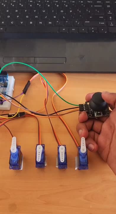 Joshuva J on LinkedIn: #day5 #arduino #servocontrol #joystickmodule # ... Joshuva J on LinkedIn: #day5 #arduino #servocontrol #joystickmodule # ...