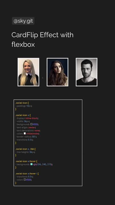 Biswajit Mishra on LinkedIn: CardFlip Effect with Flexbox😍 Biswajit Mishra on LinkedIn: CardFlip Effect with Flexbox😍