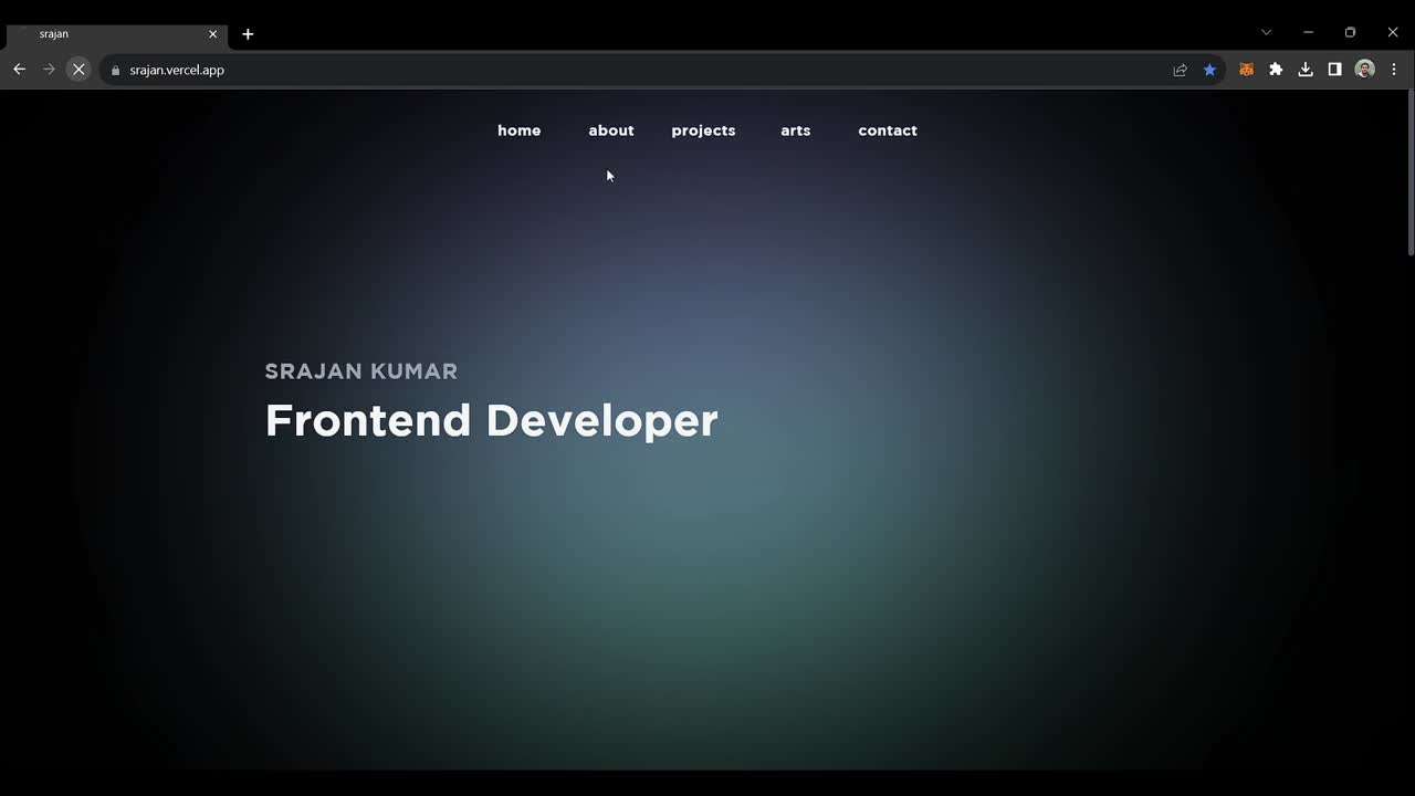 Srajan Kumar on LinkedIn: #portfoliowebsite #nextjs #javascript # ... Srajan Kumar on LinkedIn: #portfoliowebsite #nextjs #javascript # ...