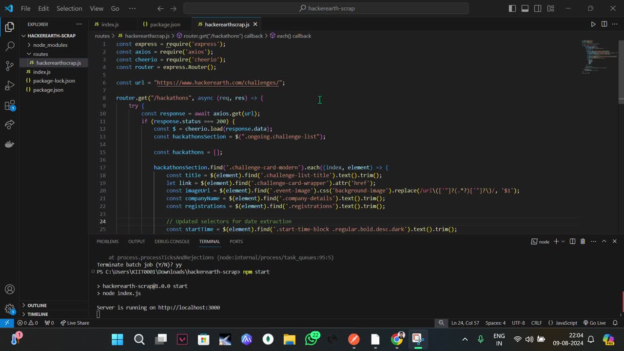 Chiranjeet Dwivedy on LinkedIn: #webscraping #javascript #nodejs # ... Chiranjeet Dwivedy on LinkedIn: #webscraping #javascript #nodejs # ...