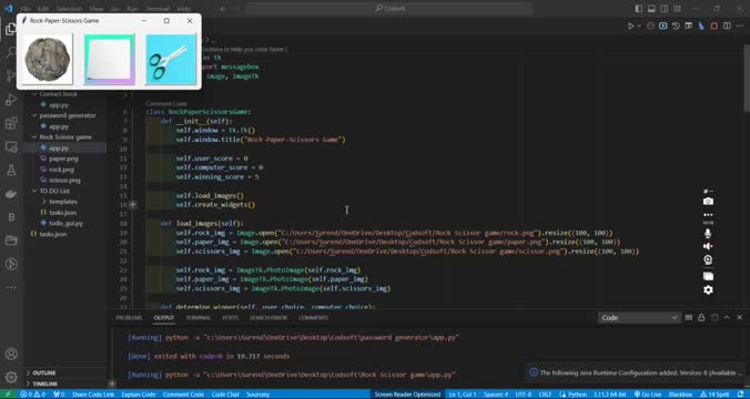 Surendiran Sivakumar on LinkedIn: #codsoft #pythongamedev #codingfun Surendiran Sivakumar on LinkedIn: #codsoft #pythongamedev #codingfun