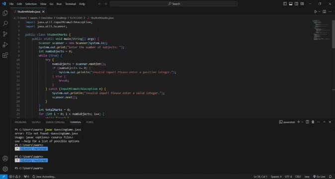 Swarna Kamal Panguluri on LinkedIn: #codsoft #internship #java Swarna Kamal Panguluri on LinkedIn: #codsoft #internship #java
