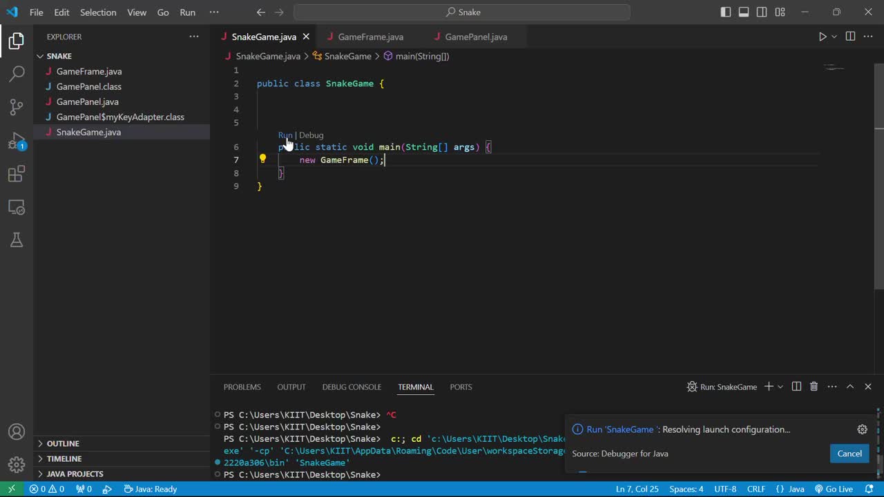 Abhishek Panda on LinkedIn: #java #programming #gamedevelopment #coding ... Abhishek Panda on LinkedIn: #java #programming #gamedevelopment #coding ...