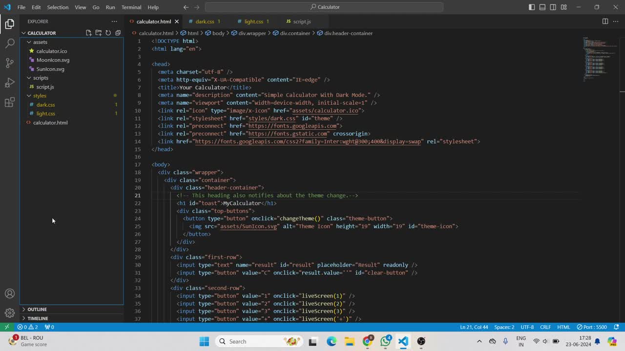 Puli Akshaya on LinkedIn: #internship #webdevelopment #codsoft Puli Akshaya on LinkedIn: #internship #webdevelopment #codsoft