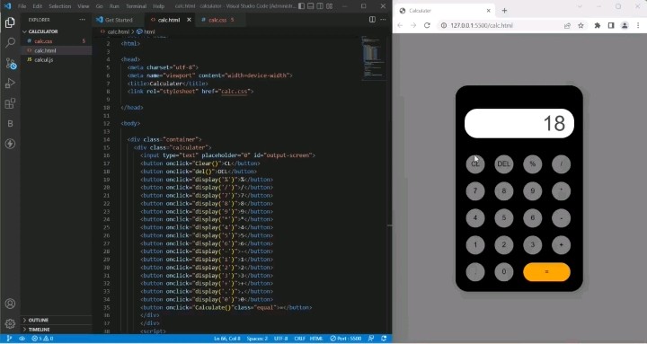 Sheikh Mohammed Fairoz on LinkedIn: #javascript #html #css #calculator Sheikh Mohammed Fairoz on LinkedIn: #javascript #html #css #calculator