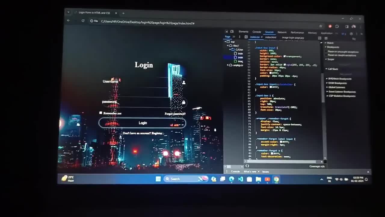 Aman Kumar on LinkedIn: Created login page using HTML & CSS ๐ซ๐ฅ Aman Kumar on LinkedIn: Created login page using HTML & CSS ๐ซ๐ฅ