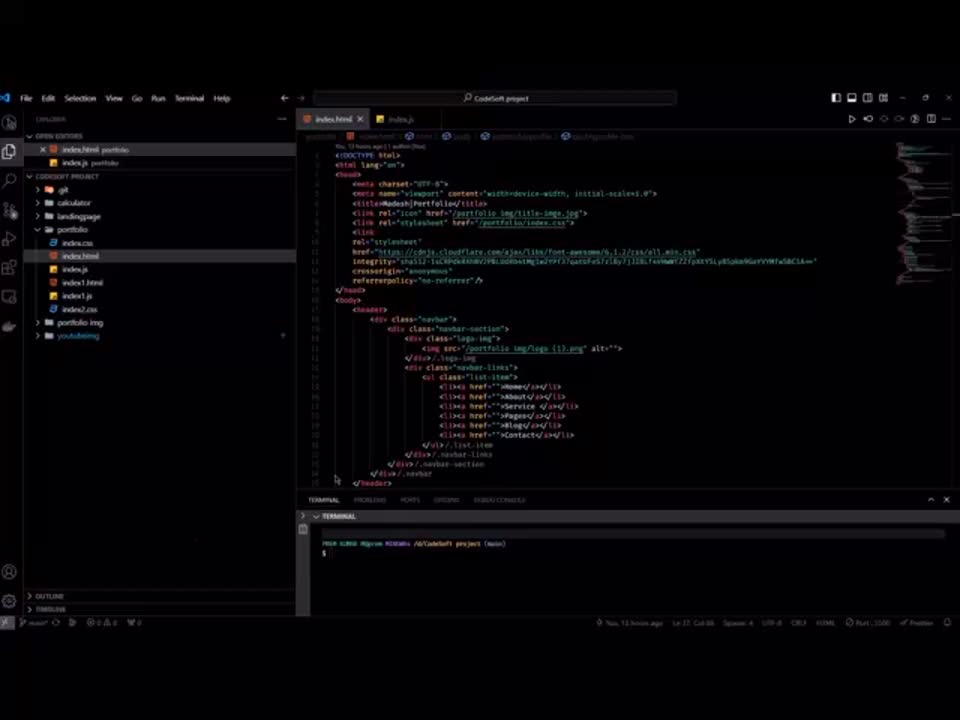 Madesh M on LinkedIn: #webdevelopment #codsoft #html #css #javascript Madesh M on LinkedIn: #webdevelopment #codsoft #html #css #javascript