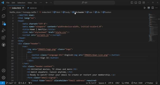 Mehul Tamboli on LinkedIn: #html #css #webdevelopment #netflixclone # ... Mehul Tamboli on LinkedIn: #html #css #webdevelopment #netflixclone # ...