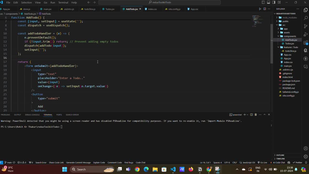 Rohit Thakur on LinkedIn: #reactjs #reduxtoolkit #webdevelopment # ... Rohit Thakur on LinkedIn: #reactjs #reduxtoolkit #webdevelopment # ...
