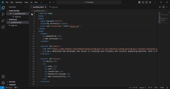 MADHUMITHA MAHENDRAN on LinkedIn: #webdevelopment #internship #html # ... MADHUMITHA MAHENDRAN on LinkedIn: #webdevelopment #internship #html # ...